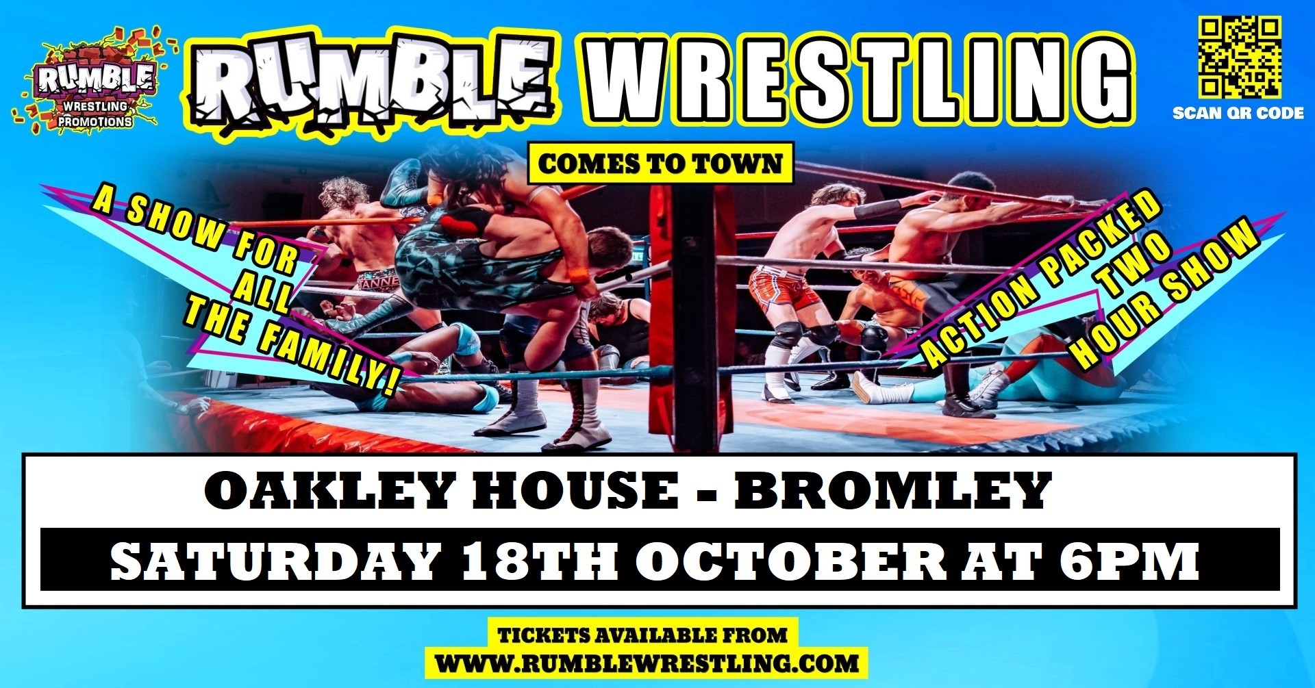 Rumble Wrestling comes to Bromley -Wrestling Events