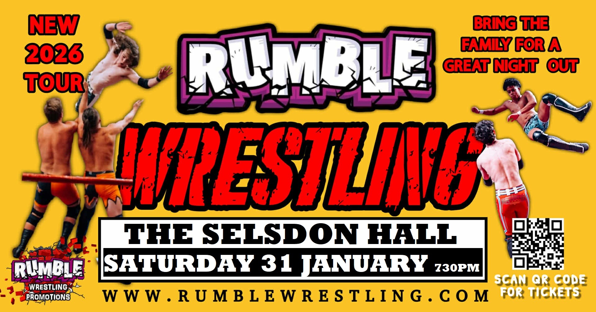 Rumble Wrestling comes to Croydon -Wrestling Events